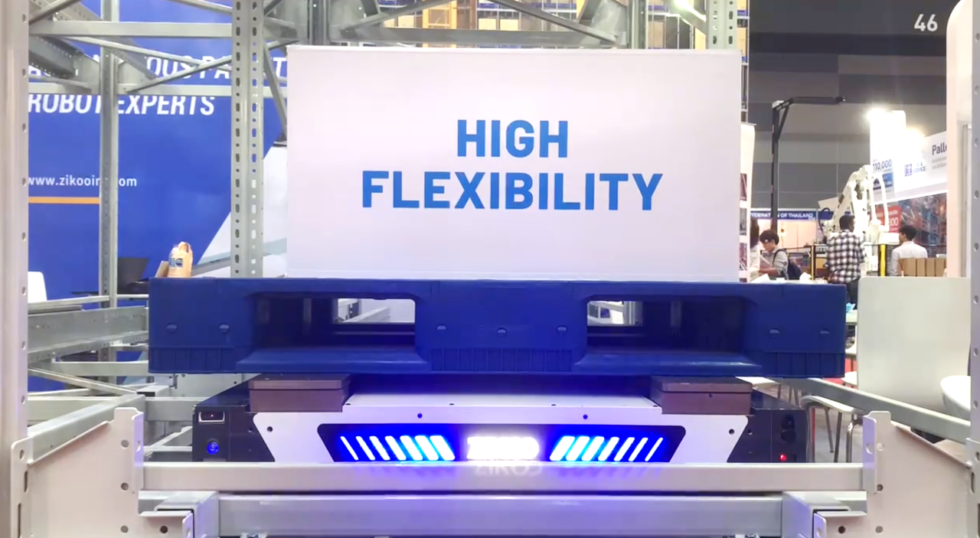 Zikoo Robotics Showcases Star Products at TILOG LOGISTIX 2023 Thailand ...