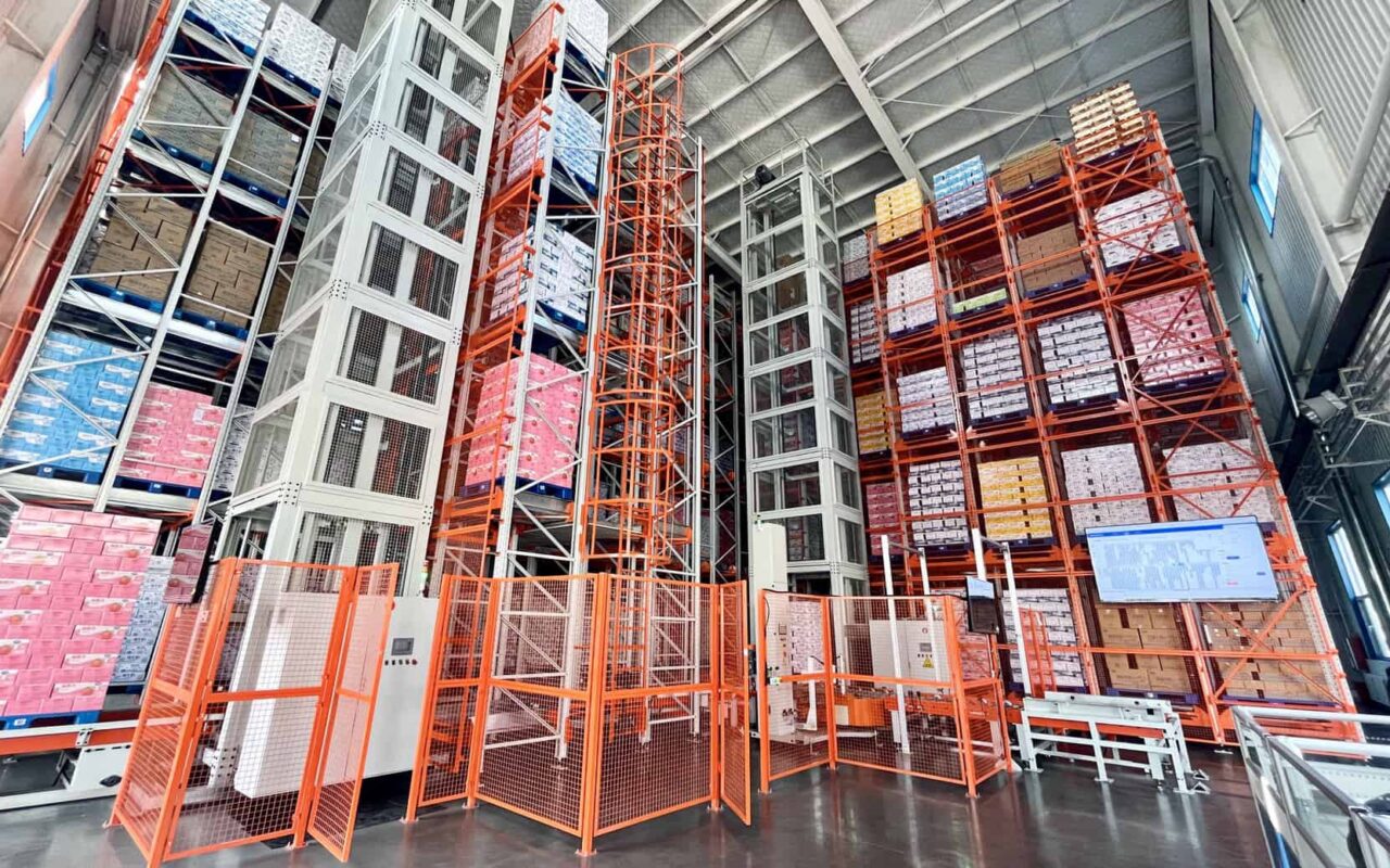 ningxia Dairy Giant Efficient Intelligent Warehousing -ZIKOO ROBOTICS