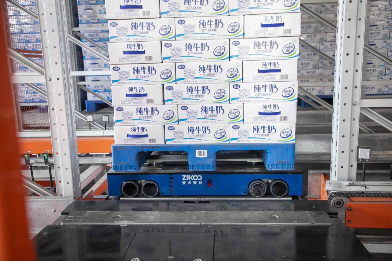 ningxia Dairy Giant Efficient Intelligent Warehousing -ZIKOO ROBOTICS